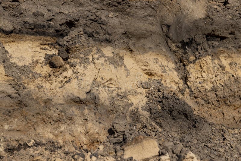 A Deep Hole in the Ground on the Site of Which a Highway Was Started ...