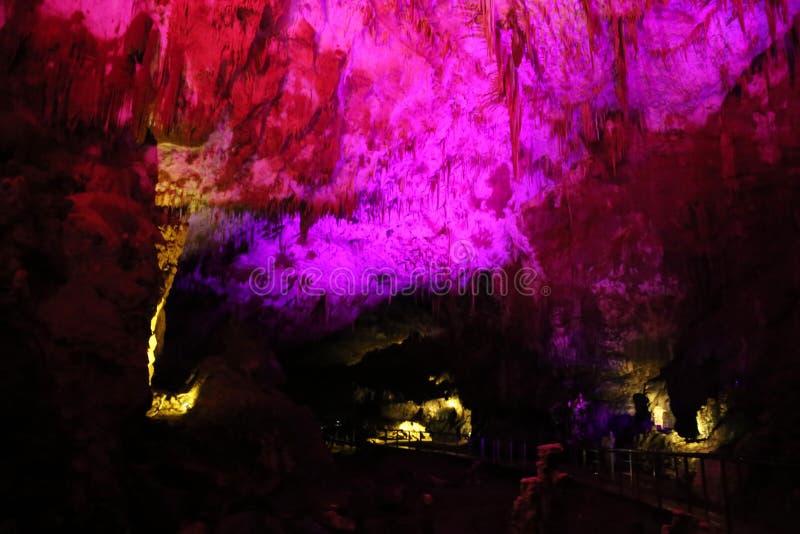 Karst Caves of Sataplia Reserve Georgia Stock Photo - Image of ...