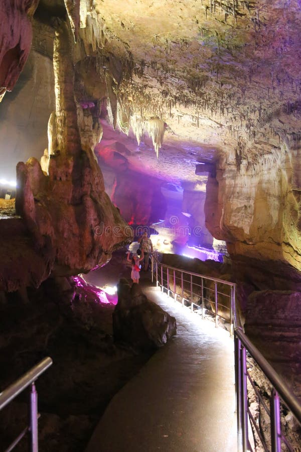 Karst Caves of Sataplia Reserve Georgia Editorial Image - Image of ...