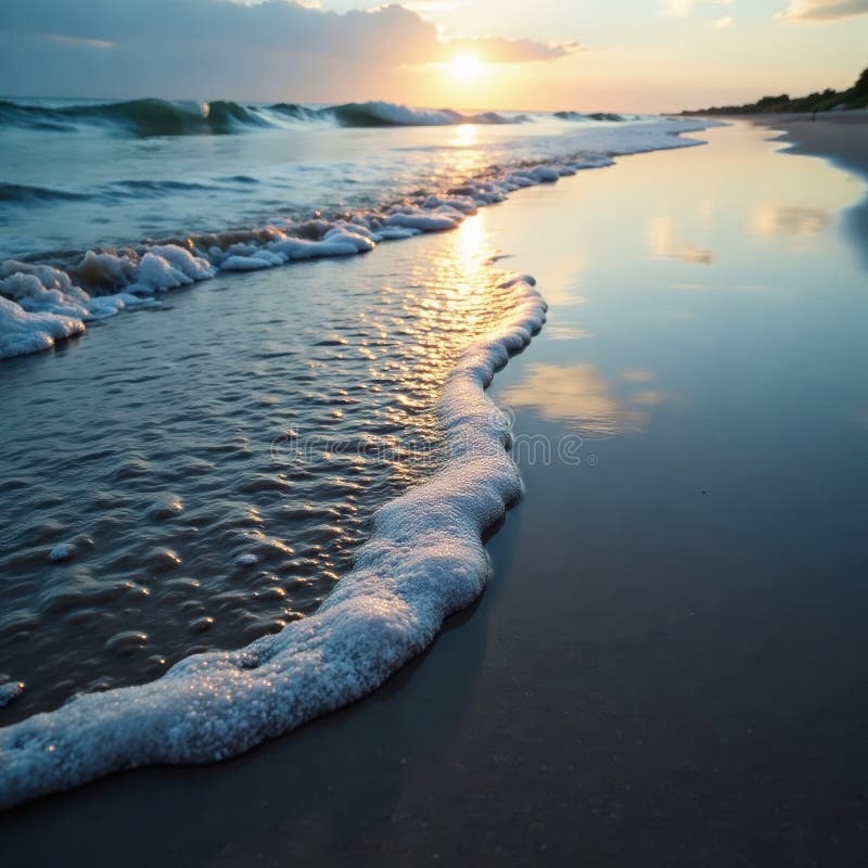Deep Impressions in Wet Sand, Tide Approaching, Tide, Footprint, Beach ...