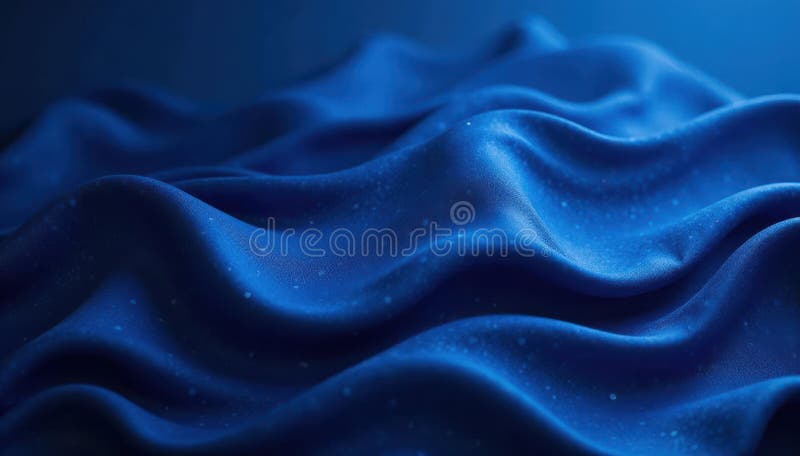 Deep Indigo, Subtly Wavy Pattern; Sophisticated Dark Blue Backdrop ...