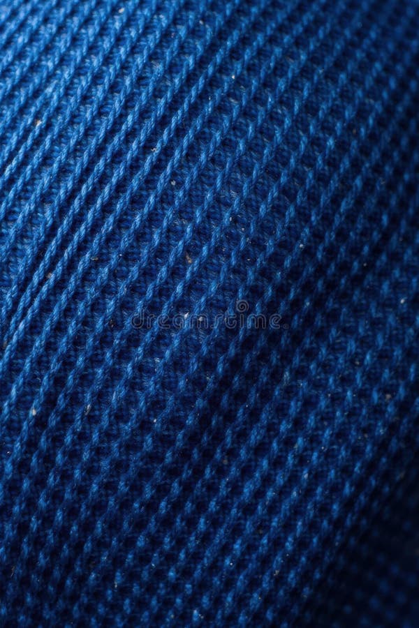 Deep Indigo, Woven Texture with Visible Weft and Warp , Design, Raw ...