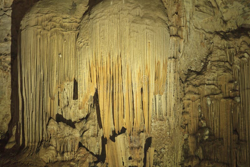 Deep inside cave stock photo. Image of national, stalagmite - 28120264