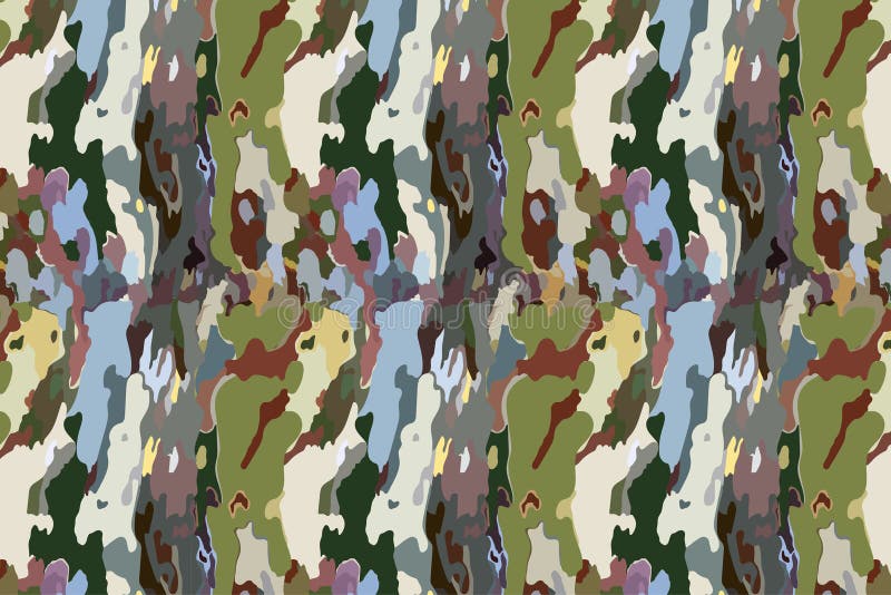 Deep Jungle Army Military Camouflage Pattern Fabric Texture Background ...