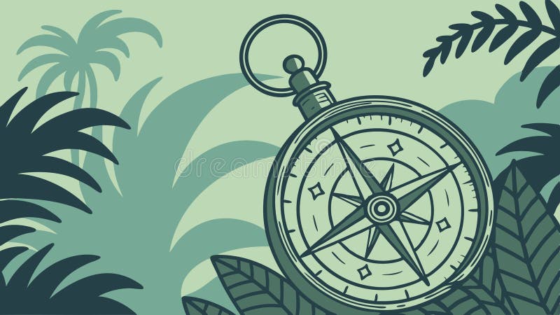 Deep Jungle Compass, Navigating Dense Foliage and Exotic Expeditions ...