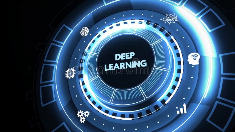 Deep Learning Artificial Intelligence Neural Network. Technology ...