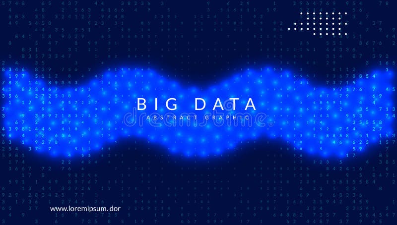 Deep Learning Background. Technology for Big Data, Visualization Stock ...