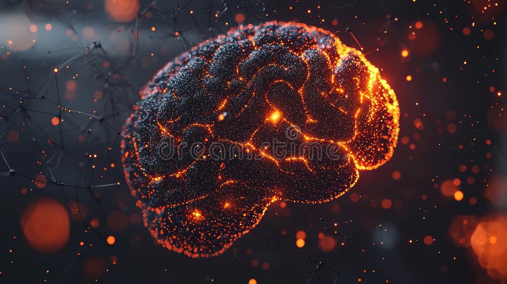 Deep Learning Concept with Neural Network Visual Representation of ...