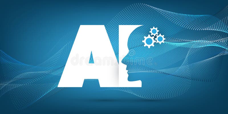 Deep Learning and Future Technology Concept Design with AI Label and ...