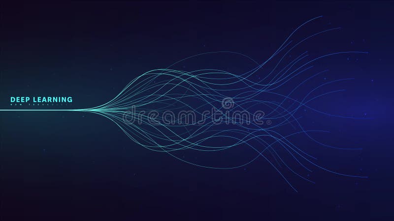 Artificial Intelligence Banner. Moving Banner with Cubes with Ai Icons ...