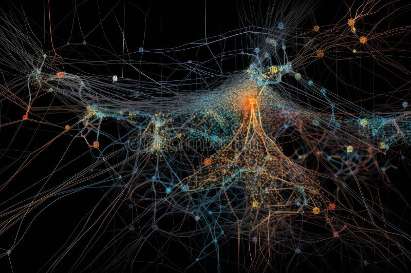 Deep Learning Neural Network With Layers Of Neurons And Connections Visible Learning To