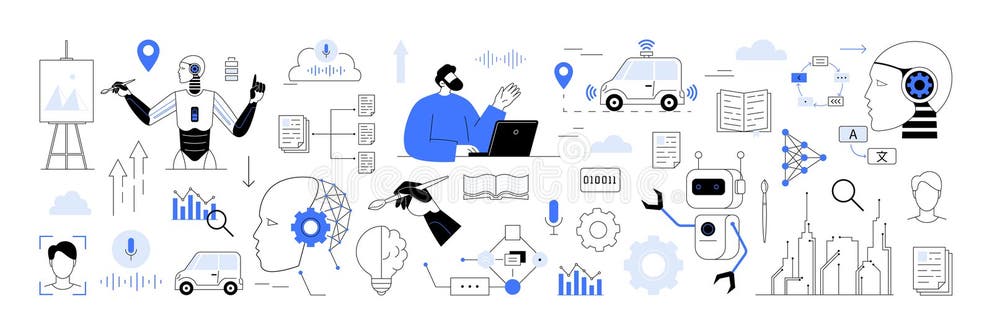 Automation Elements Stock Illustrations – 7,551 Automation Elements Stock Illustrations, Vectors ...