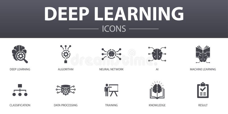 Deep Learning Infographic 10 Option Stock Vector - Illustration of ...