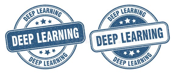Deep Learning Stamp. Deep Learning Label. Round Grunge Sign Stock ...