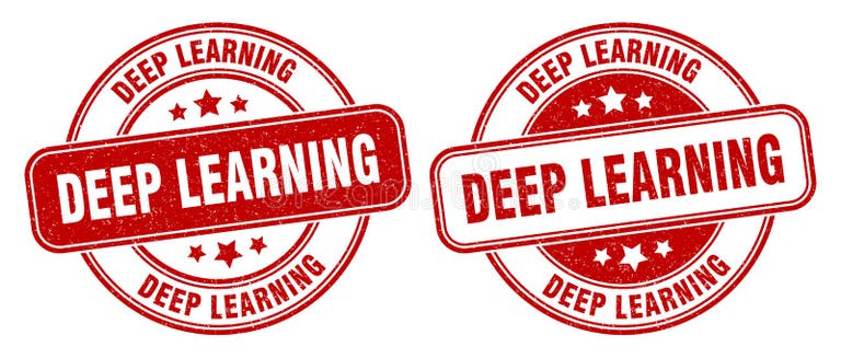 Deep Learning Stamp. Deep Learning Label. Round Grunge Sign Stock ...