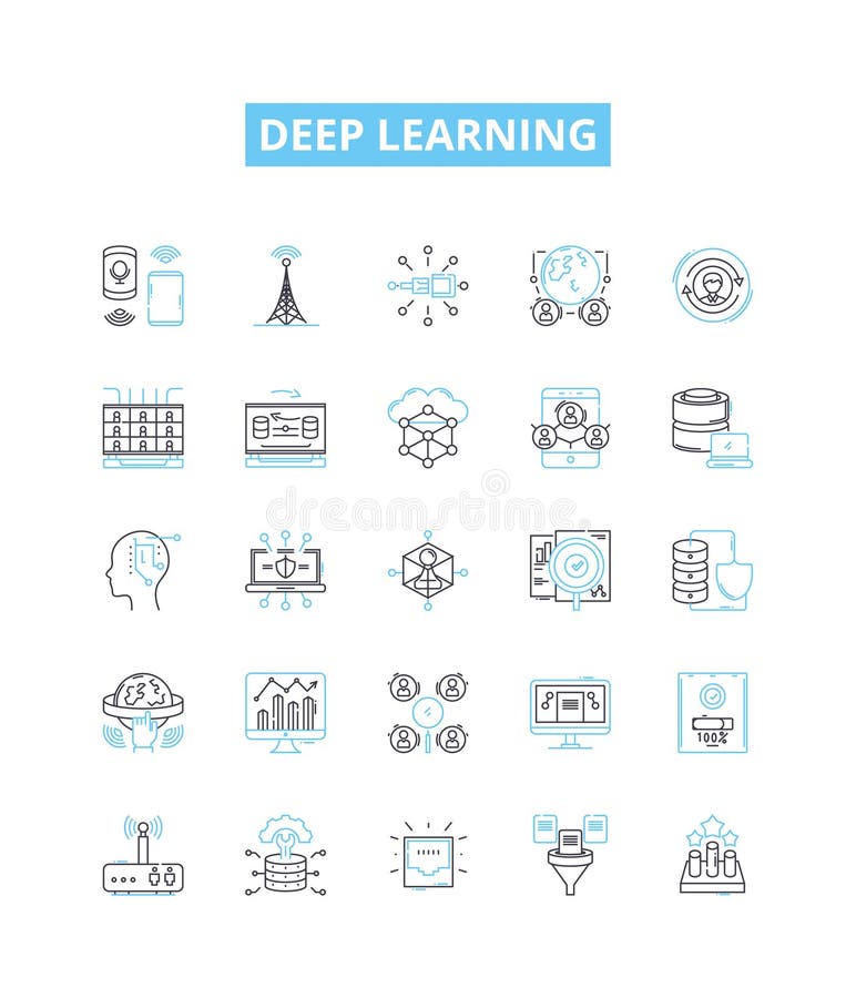 Deep Learning Vector Line Icons Set. Deep, Learning, Neural, Networks ... Deep Learning Vector Line Icons Set. Deep, Learning, Neural, Networks ...