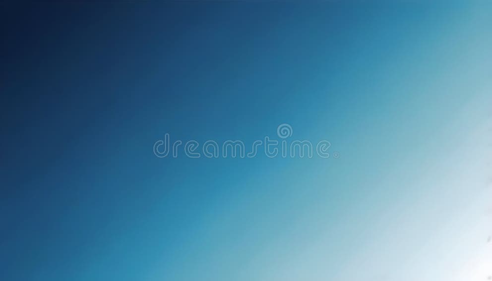 Deep Light Blue Gradient Sky Background Stock Illustration ...