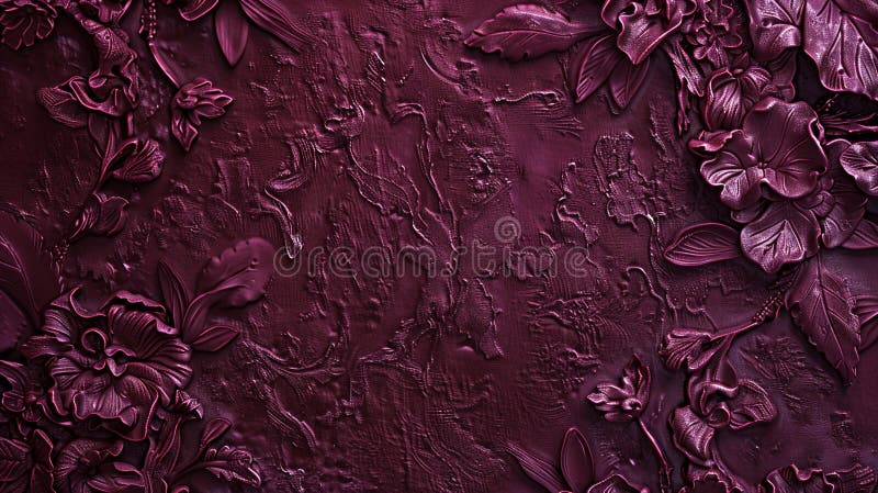 A Deep Maroon Textured Background with a Rich, Luxurious Feel Stock ...