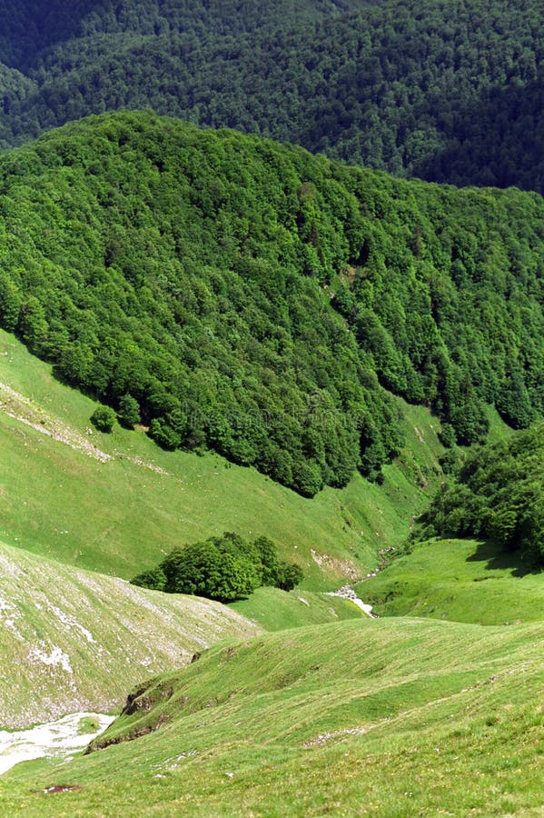 Deep mountain valley stock photo. Image of specific, mountain - 9844930