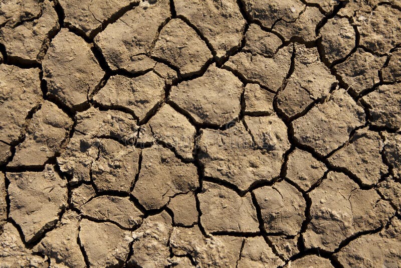 Deep Mud Cracks Background stock photo. Image of barrenness - 10889852