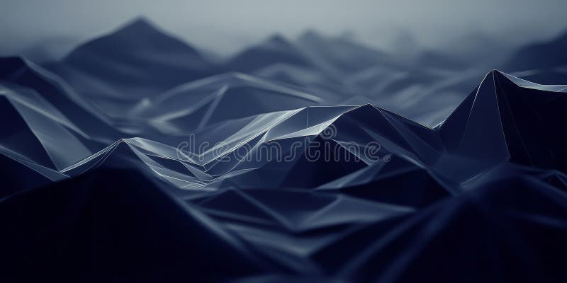 Deep Navy Blue Background with a Glossy Sheen and Subtle Geometric ...