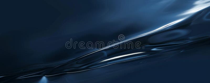 Deep Navy Blue Background with a Smooth, Glossy Finish, Reflecting ...