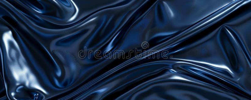 Deep Navy Blue Background with a Smooth, Glossy Finish, Reflecting ...