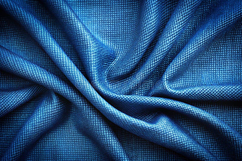 Navy Blue Fabric Texture Elegant Pattern Background Stock Illustration ...