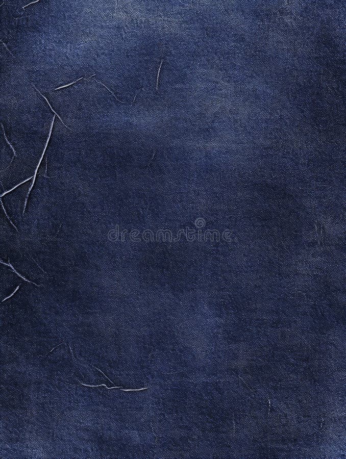 A Deep Navy-blue Vintage Paper with a Distressed Surface, Covered in ...