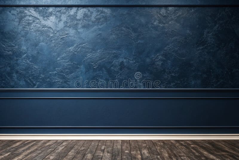 Beautiful Abstract Navy Blue Dark Wall Texture Stock Illustration ...