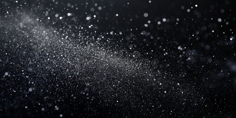 Deep Obsidian Black with Silver Dust Particles, Cosmic Luxury ...