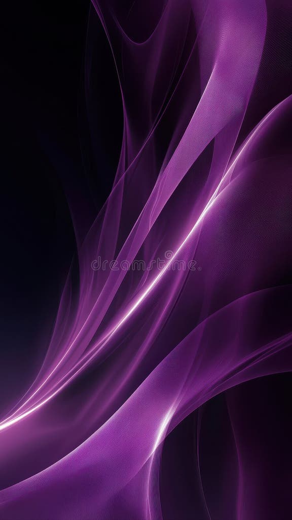 Deep Obsidian Gradient with Purple and Black Background for Modern ...