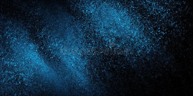 Deep Ocean Blue Dust Cloud. Stock Illustration - Illustration of vibrant, artistic: 403494963