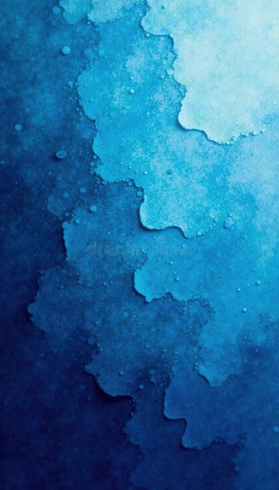 Deep Ocean Blue Gradient, Textured Paint Strokes, Ocean, Bold Stock ...