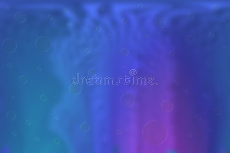 A Deep Ocean Under Water Bubble Abstract Overlay Gradient Scene ...