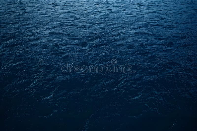 Deep Ocean Water Texture with Minimal Ripples Stock Illustration ...