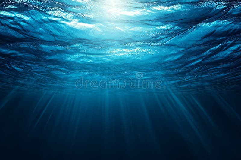 Reflections on a Transparent Water Stock Photo - Image of transparency ...
