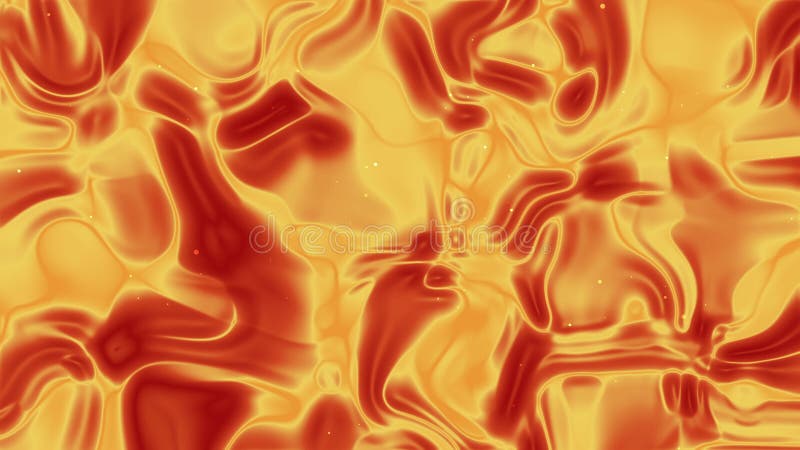 Deep Orange Background Liquid with White Particles, Suitable for ...