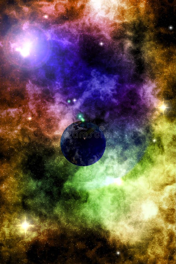 Distant Space, Billions of Stars, Planets and Galaxies in the Universe ...