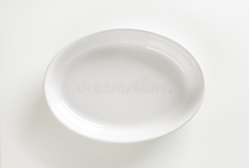 Deep oval porcelain dish stock photo. Image of porcelain - 50399874