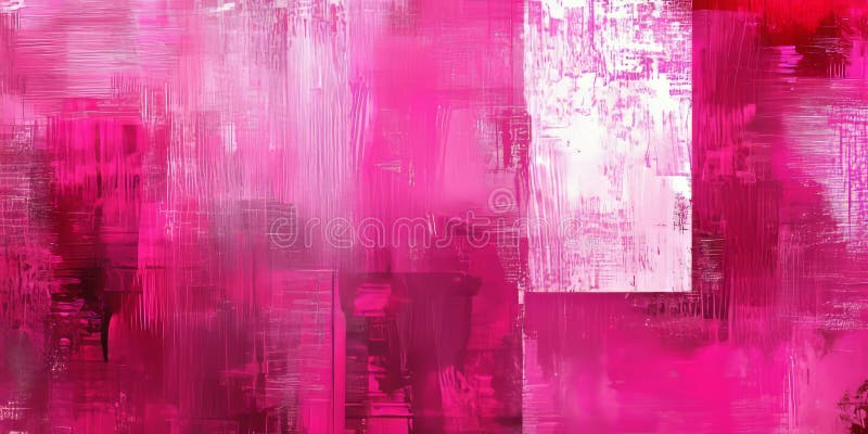 A Deep Pink Background with Abstract, Layered Geometric Patterns in ...
