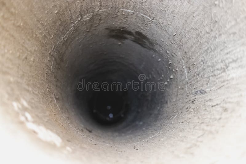 Deep Pit in the Ground. Water Well Drilling, Dig a Well for Water ...