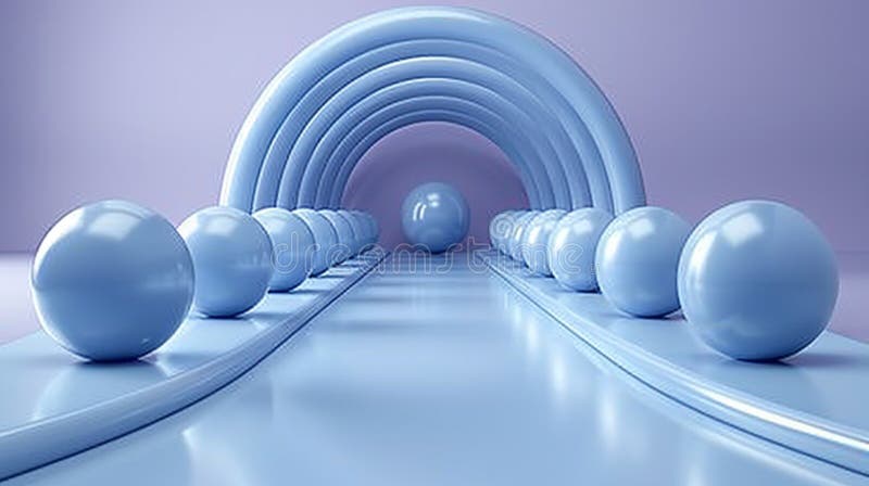 Deep Purple and Blue Office Zoom Virtual Background 3d Render Stock ...