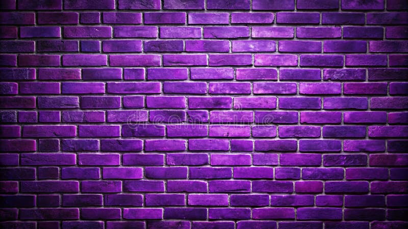 Deep Purple Brick Wall Texture Background a Rich and Vibrant Image for ...