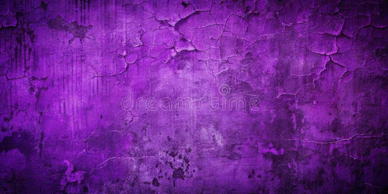 Deep Purple Cracked Wall Texture a Rich Background for Design Projects ...