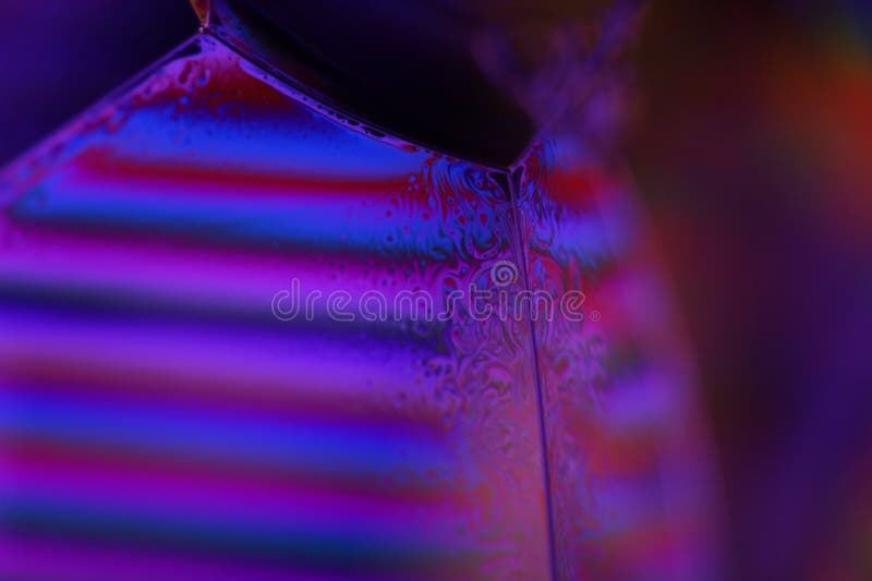 Deep Purple Fluid Pattern, Fluid Background, Bubbles, Fluid Movement ...