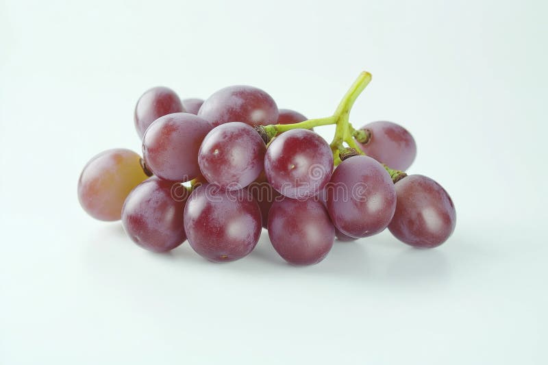 Deep Purple Grapes Arranged in Circular Pattern on Isolated Transparent ...
