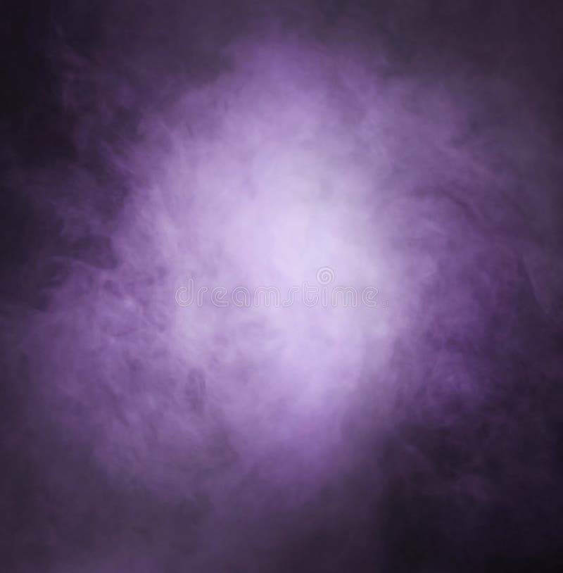 Deep Purple Smoke Background with Light Stock Image - Image of mystery ...