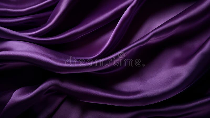 Deep Purple Velvet with Sheen Stock Illustration - Illustration of ...