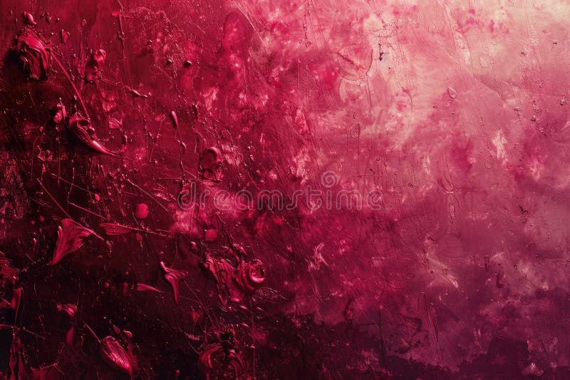 A Deep Red Abstract Painting with a Gradient from Light To Dark. AIG51A ...